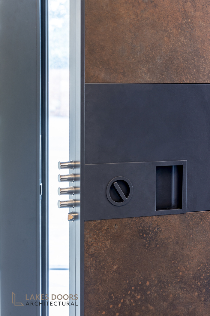 Pivot Door Liverpool - Hill View - Lakes Doors Architectural